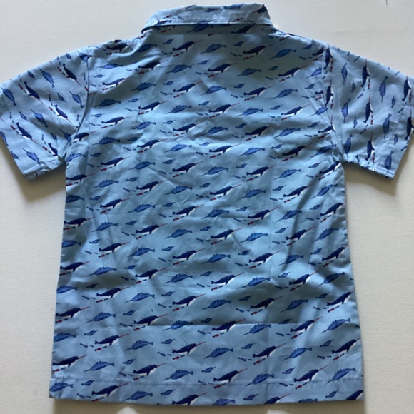 Rachel Riley | Shirts & Tops | Rachel Riley Blue Whale Print Cotton ...